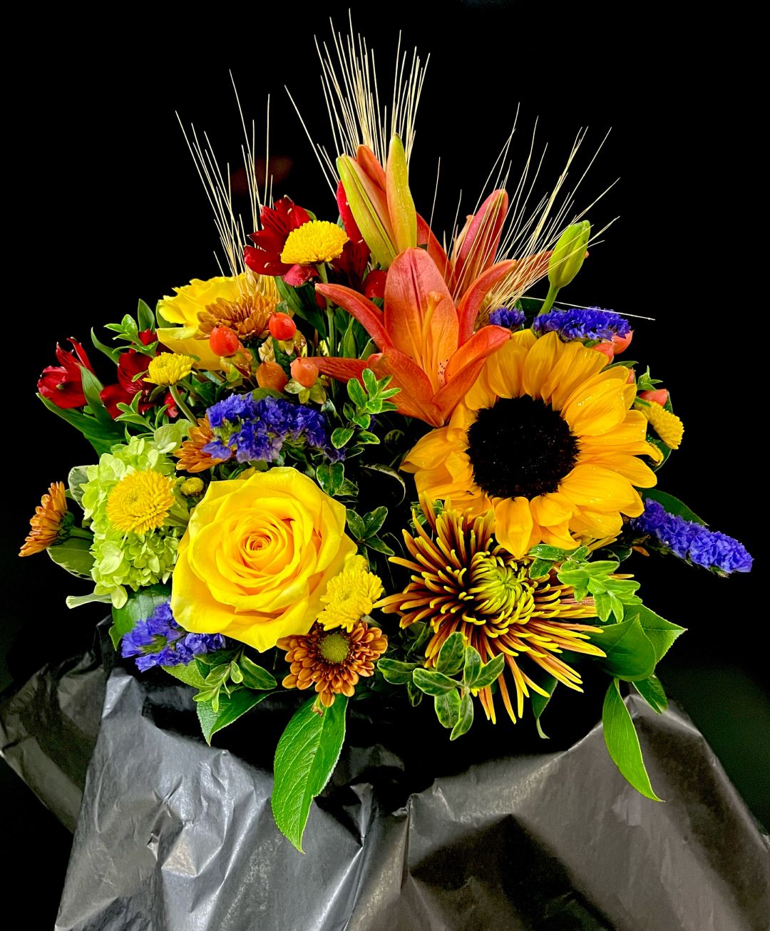 Thanksgiving Round Centerpiece - Fortin Gage